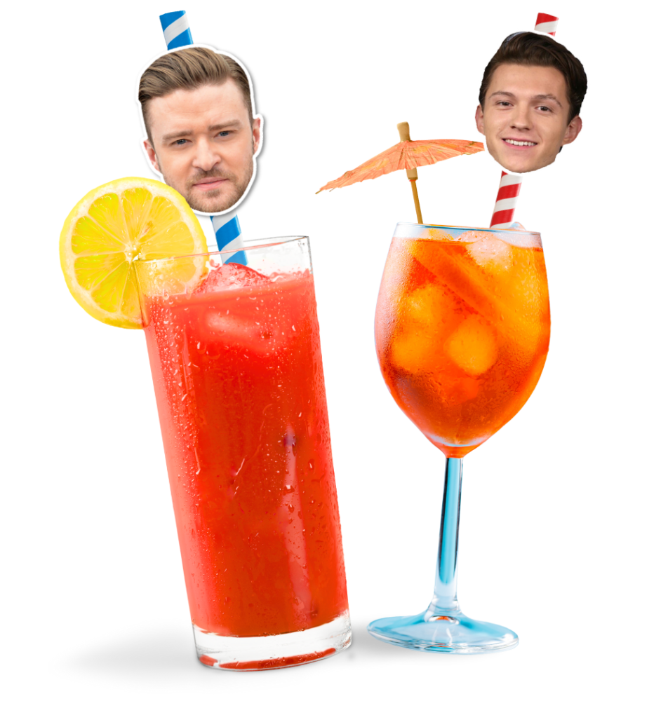 Personalised Face Straws - Create your own Party Straws