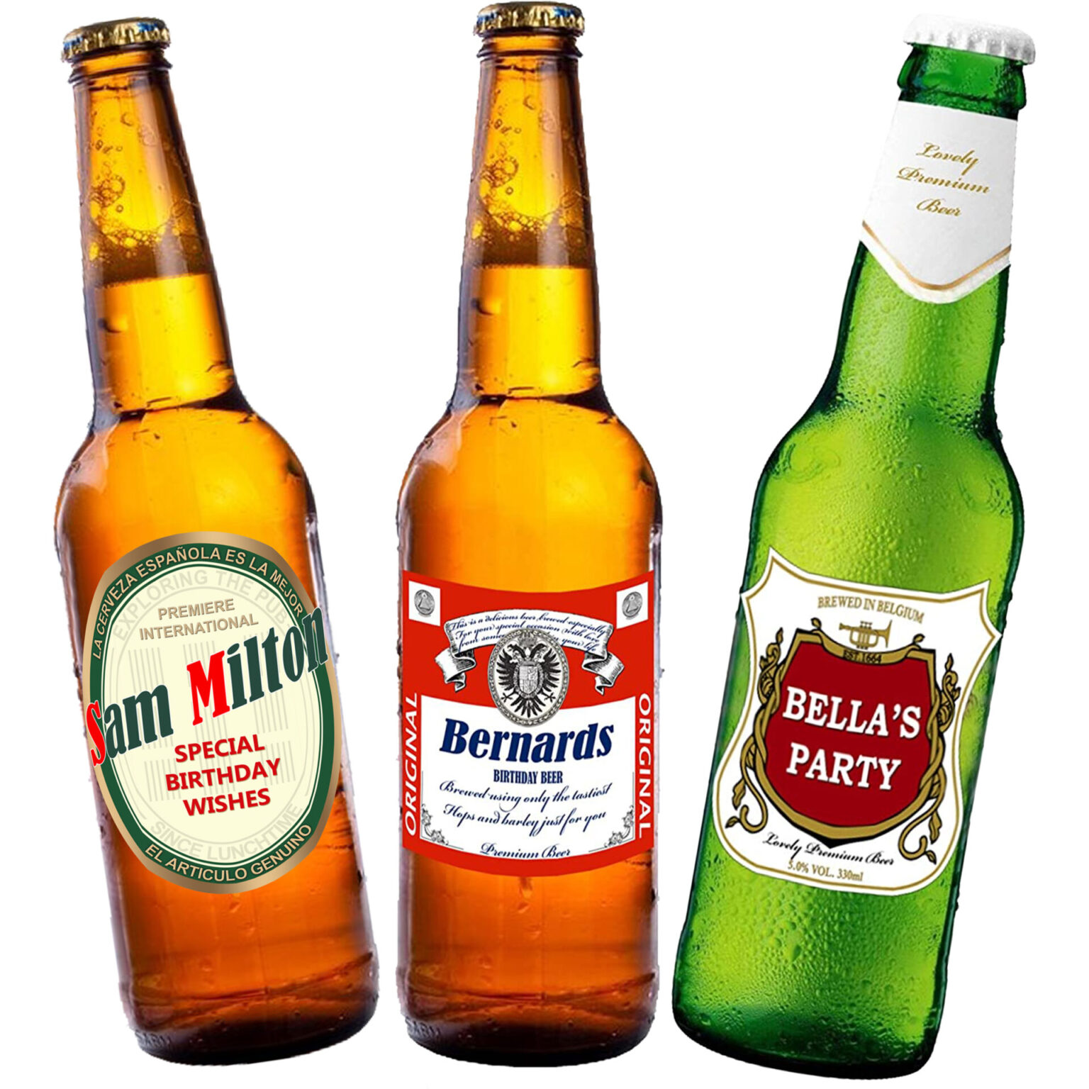 Personalised Beer Bottle Label