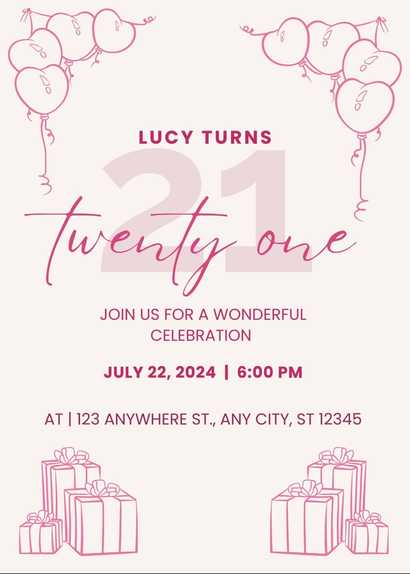 10 Free Digital Birthday Invitations - For Adults and Kids
